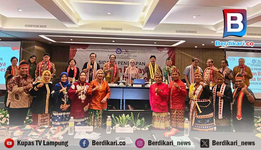 Berdikari - 9 Warisan Budaya Tak Benda Provinsi Lampung Masuk WBTB