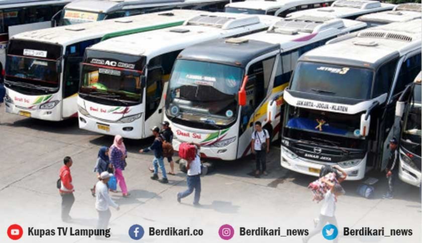 Berdikari - Ada Penyesuaian Tarif Bus AKDP di Lampung Selama Lebaran ...