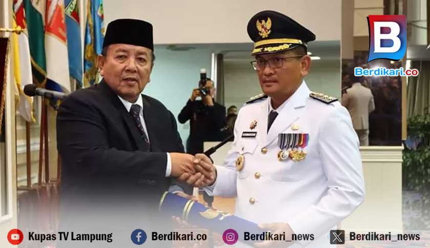 Berdikari - Aswarodi Resmi Dilantik Jadi Pj Bupati Lampura, Gubernur: Jaga Netralitas ASN dan ...