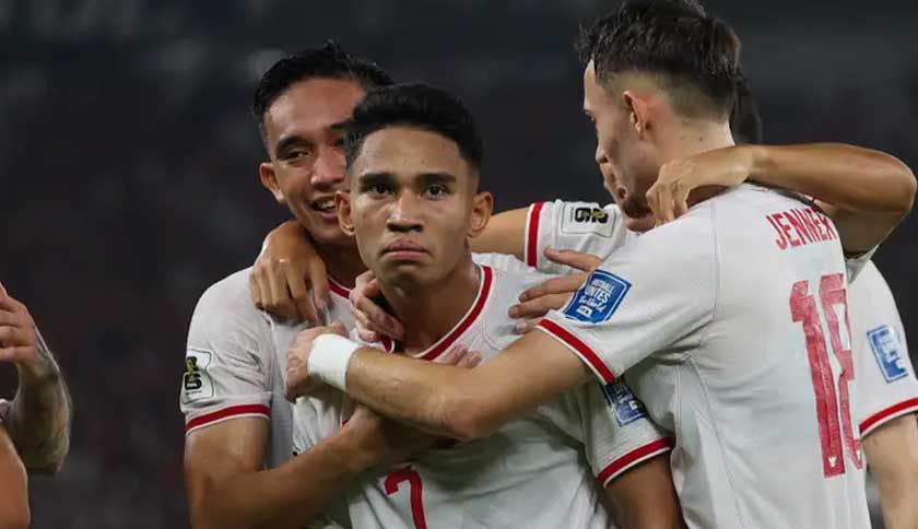 Berdikari - Brace Marcelino Bawa Timnas Indonesia Sukses Tekuk Arab ...