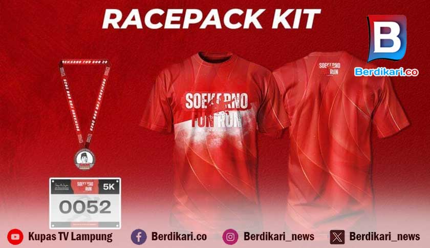 Berdikari - Jangan Lupa! Pengambilan Race Pack Peserta Soekarno Fun Run ...