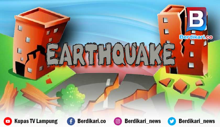 Berdikari - Lampung Indonesia Hit by 35 Earthquakes in 2023