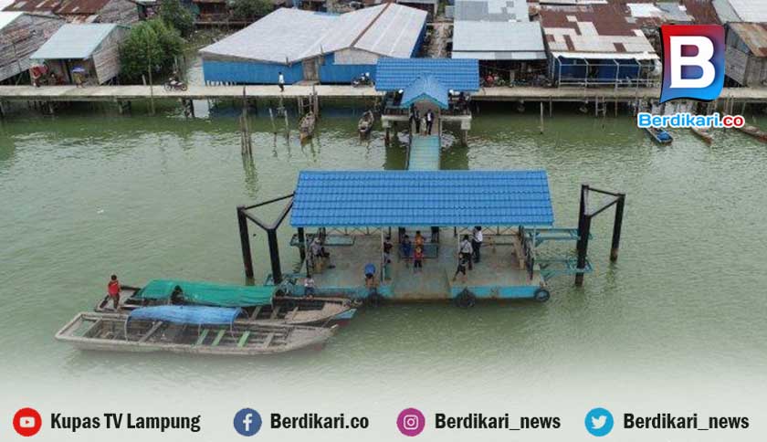 Berdikari - Mesuji Bakal Miliki Halte Sungai Pertama di Lampung