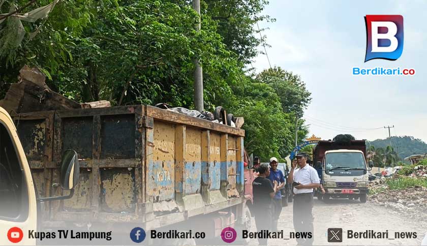 Berdikari - Pengelolaan Sampah TPA Bakung Tuai Sorotan, DLH Bandar ...