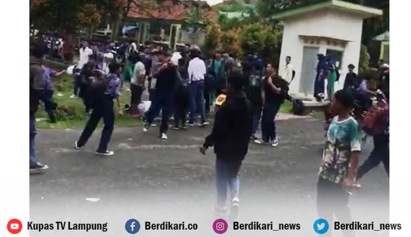 Berdikari - Sandang Status Kota Pendidikan, Pelajar SMP Tiga Sekolah di Metro Malah Terlibat Tawuran