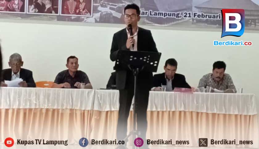 Berdikari - Seminar Adat dan Mubes Kerabat Lampung, Donald Sihotang ...